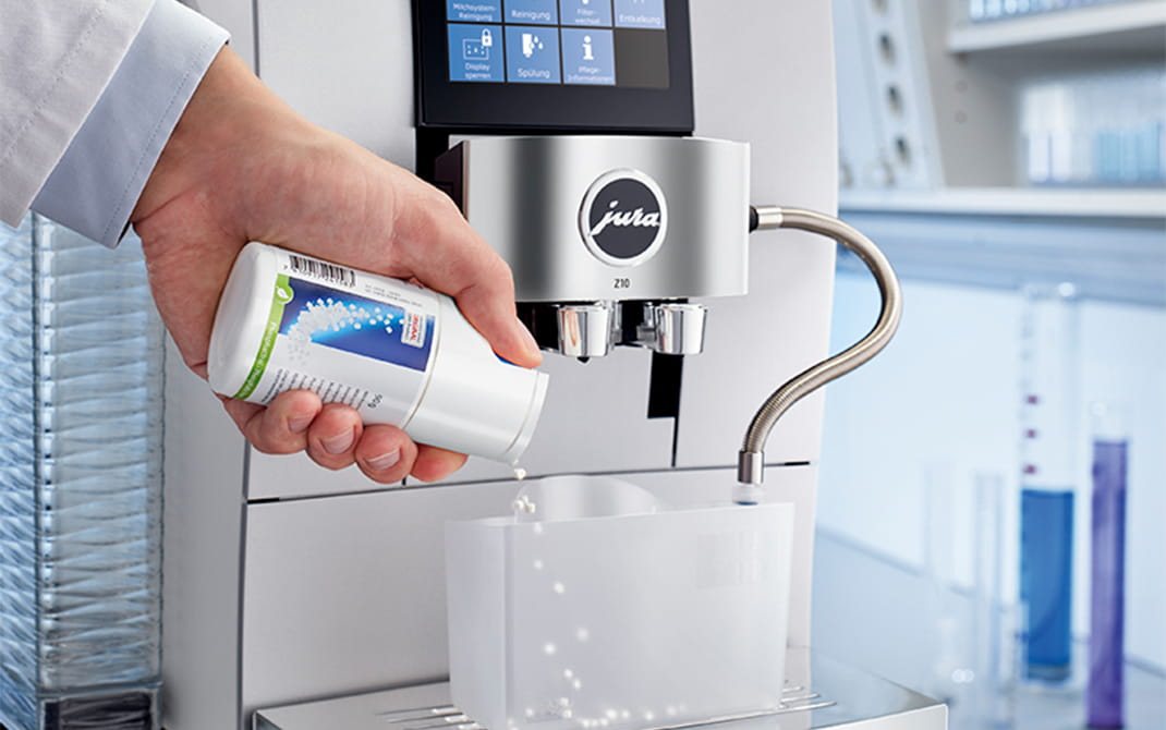 Milk system cleaning - JURA Australia